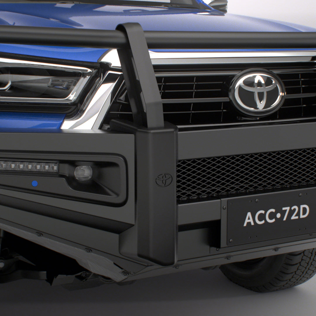 Toyota Hilux Steel Bull Bar – ‘Premium’ (SR) – BMG Store