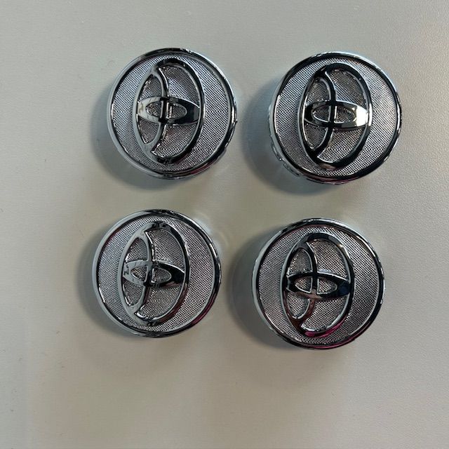 Wheel Centre Cap Set - 56mm Toyota Silver – BMG Store